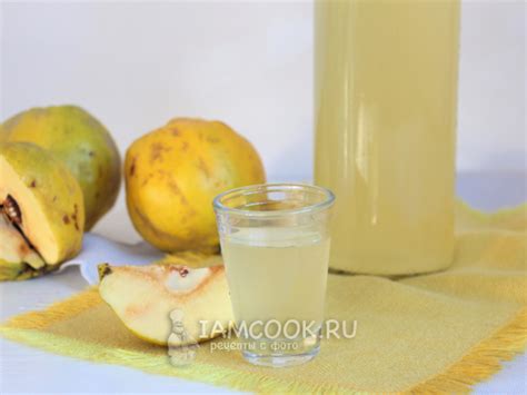 Ликер из айвы — рецепт с фото пошагово