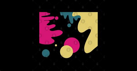 Colourful Explosion Pattern Colourful Sticker Teepublic