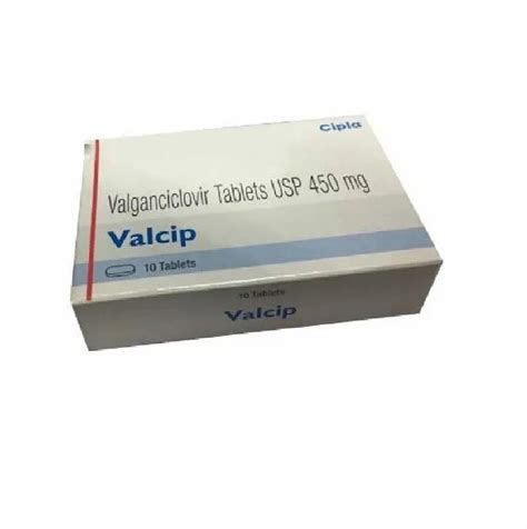 Valganciclovir Tablets Usp 450mg At Rs 456stripe Valganciclovir