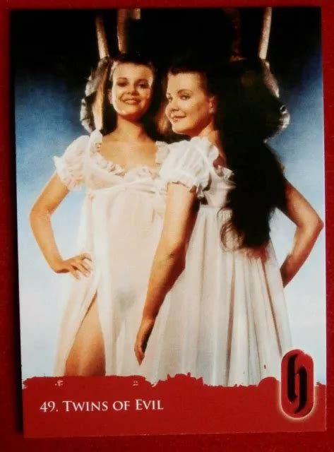 Hammer Horror Series Two Card 49 Twins Of Evil Mary And Madeline