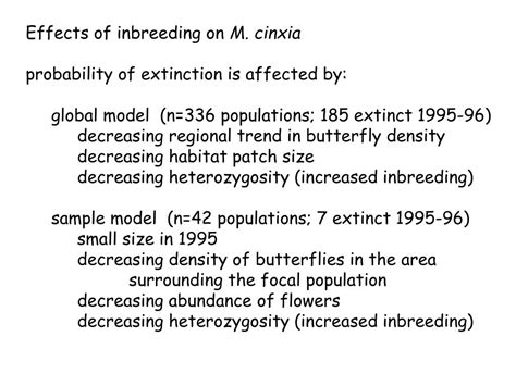 Ppt Inbreeding If Population Is Finite And Mating Is Random There