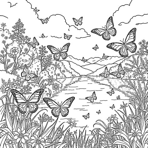 Best Lake Coloring Pages Free Printable Pdf