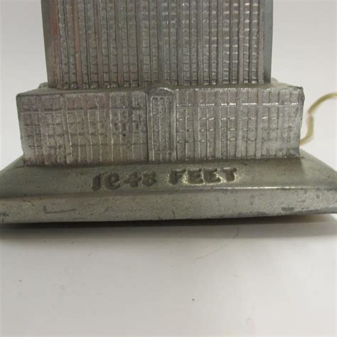 Sarsaparilla Deco Designs Vintage Empire State Building Lamp