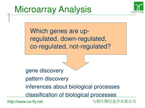 Ppt Comprehensive Analysis Of High Throughput Gene Expression