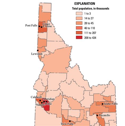 Total Population Of Idaho In 2015 Download Scientific Diagram