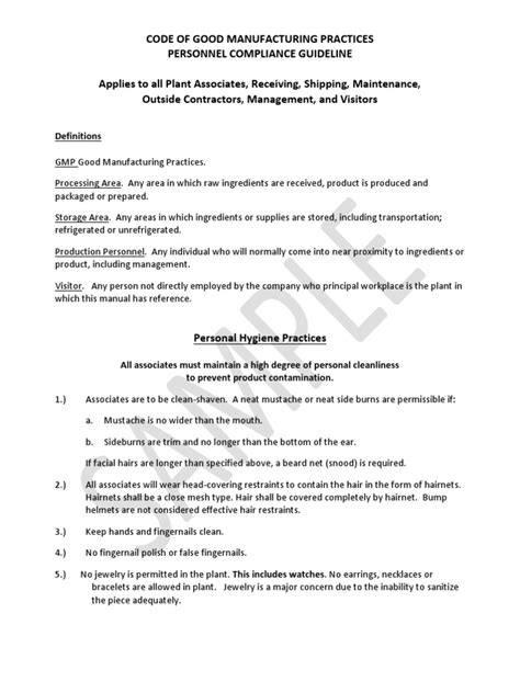 Sample Gmp 2015 Pdf