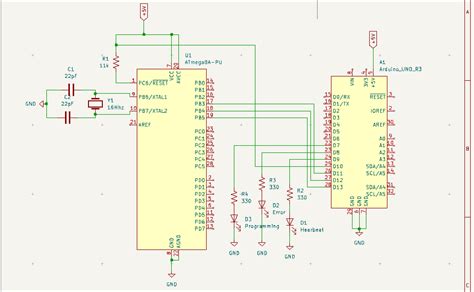 Unknown Response When Using Uno Rev3 As An Isp For Burning Hex On Atmega8 Uploading Arduino