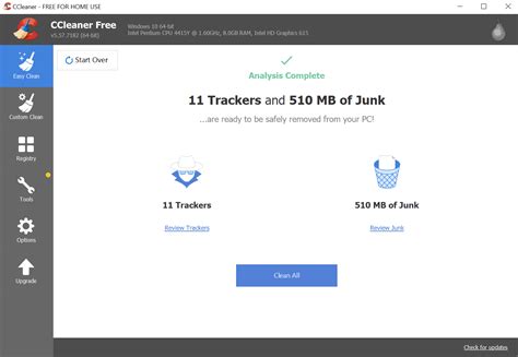 Ccleaner активатор
