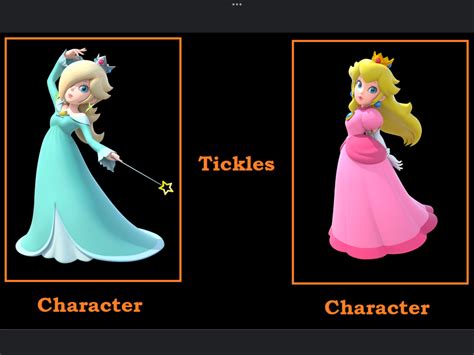 What If Princess Rosalina Tickles Princess Peach By Dk64fan1999 On