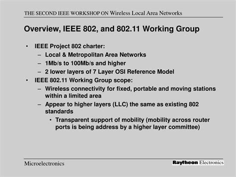 PPT IEEE Wireless LAN Draft Standard PowerPoint Presentation Free Download ID