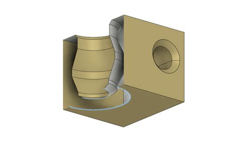 Imported Iges File From Solid Works How Can I Join The 2 Selected Edges To Make It Water Tight