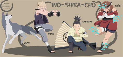 Team Ino Shika Cho By Misfits77 On Deviantart