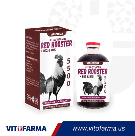 Red Rooster B12 5500 50 100ml Vitofarma