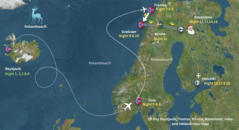 18n19d Day Iceland Norway And Finland Tour Aurora Special