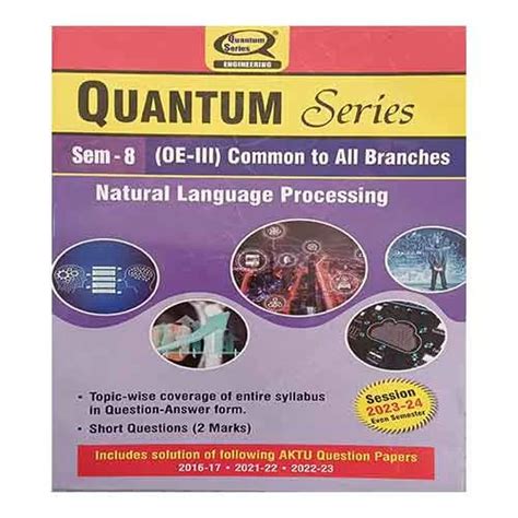Quantum Series Natural Language Processing 2024 Semester 8
