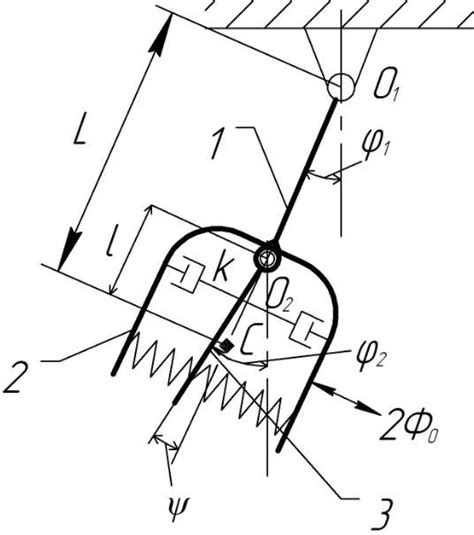 Design Scheme Of Angular Vibrations Of A Crushers Working Elements