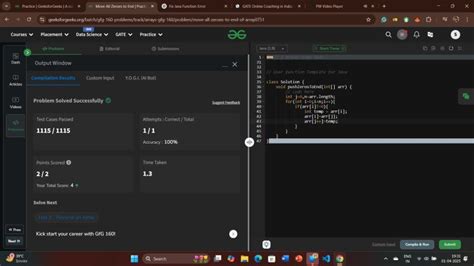 Gfg160dayscodingchallenge Coding Dsa Java Problemsolving Dhruv Shah