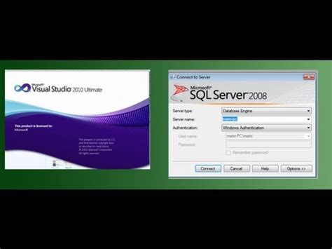 Conectarse A Sql Server Con Visual Studio Tutorial YouTube