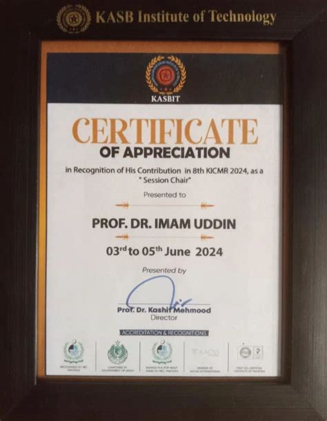 Prof Dr Imam Uddin On Linkedin Researchconference