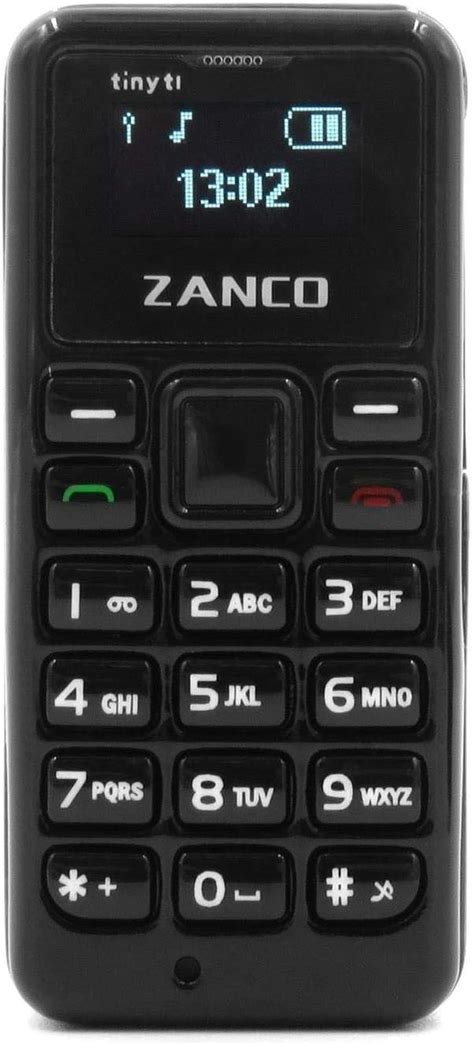 Zanco Tiny T1 Black Worlds Smallest 3gb Mobile India Ubuy