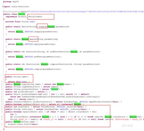 scala 系列之 13scala 样例类和样例对象 海汼部落 it学习 实战为王