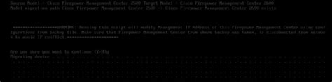 Cisco FMC Hardware Migration Notes FINKOTEK