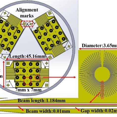 Star Shaped Sensor Array Mask Design And Dimension Of Sensor Array