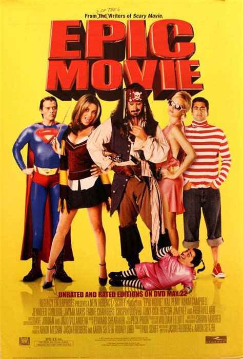 Epic Movie 2007 Poster Dvd Epic Movie 2007 20th Century Fox