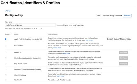 Establishing A Token Based Connection To APNs Apple Developer Documentation