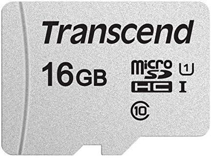 Amazon.com: Transcend 16GB microSDHC Memory Card with Adapter, U1, Read ...