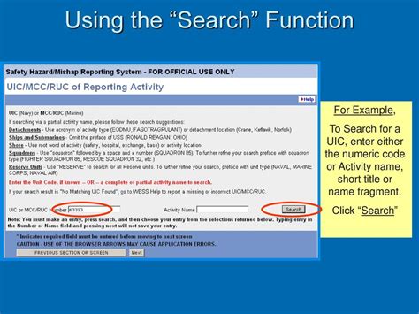 NAVIGATING THROUGH WESS Ppt Download