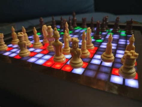 Led Chess Simulator Board