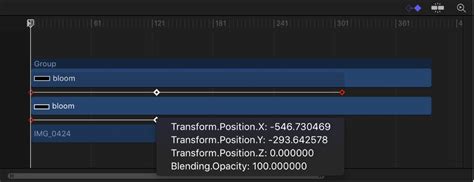 Modify Keyframes In The Timeline In Motion Apple Support Ph