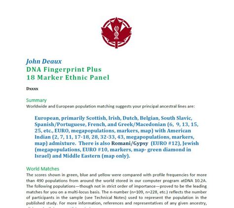 Ancestry Testing Canadian DNA Services