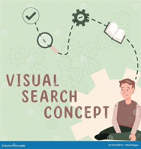 Inspiration Showing Sign Visual Search Concept Internet Concept Perceptual Task Requiring