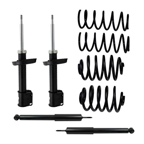 Kit Amortiguadores Y Resortes Para Chevy Reforzados Completo Ag