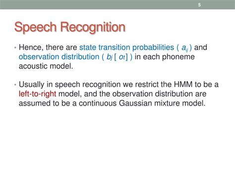 Ppt Digital Speech Processing Homework 1 Discrete Hidden Markov Model Implementation