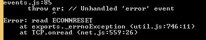 Php NodeJS Error Read ECONNRESET Stack Overflow