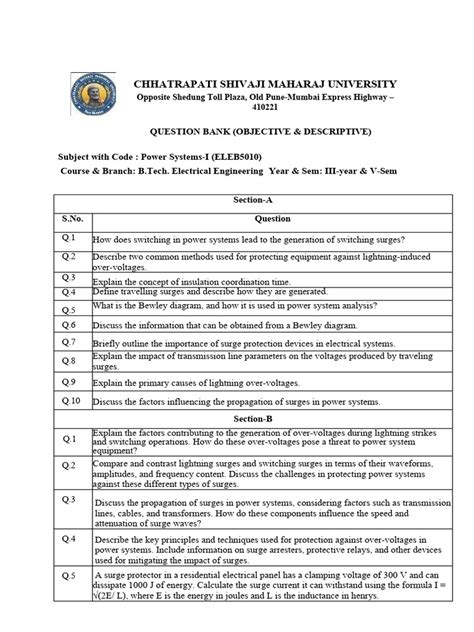 Ps I Question Bank Unit Iii Pdf