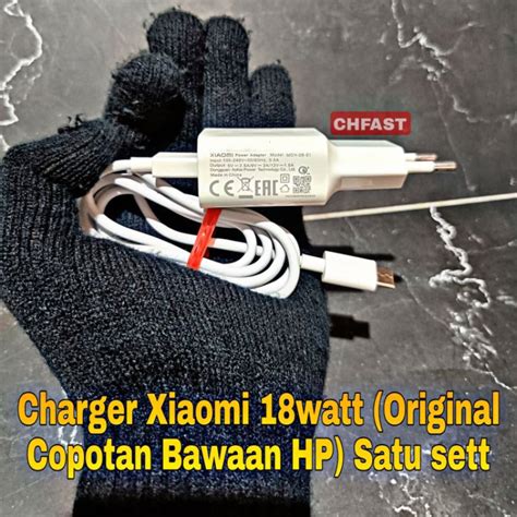 Jual Charger Xiaomi Watt Original Copotan Bawaan HP Shopee Indonesia