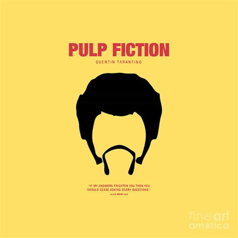 Pulp Fiction Movie Poster Minimalist