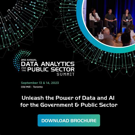 Big Data And Analytics Canada On Linkedin Daps2023 Bigdatapublicsector Bigdata Analytics
