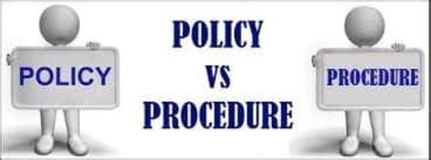 Mohamed Essa On Linkedin Policy Vs Procedure
