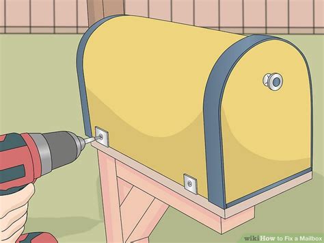 3 Ways To Fix A Mailbox WikiHow