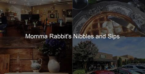 Momma Rabbits Nibbles And Sips