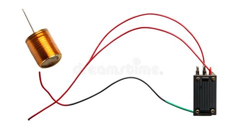 Capacitor Charging Circuit With Voltage Graph Stock Illustration Illustration Of Charging