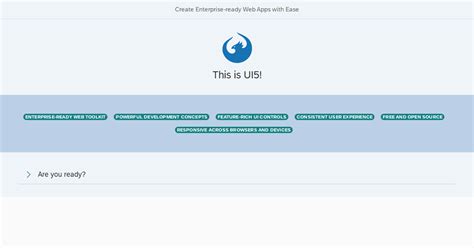 Ui5 Example Codesandbox