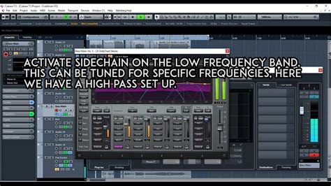 Multiband Sidechain Compression With Waves C6 In Cubase Youtube