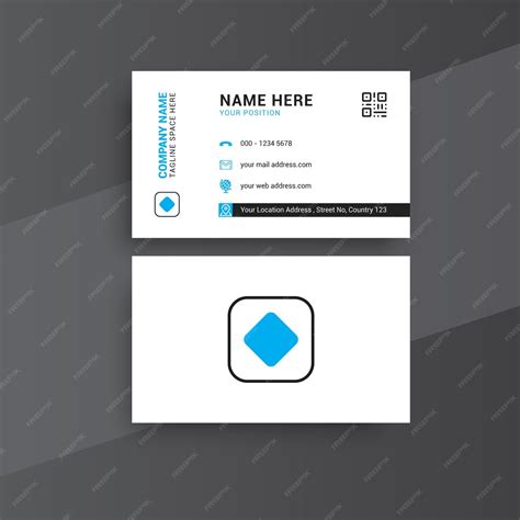 Premium Vector Creative Business Card Design High Quality And Standard Template