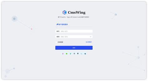 github arterli cmswing 一款基于egg js 为企业级框架和应用而生 、sequelize和graphql，功能